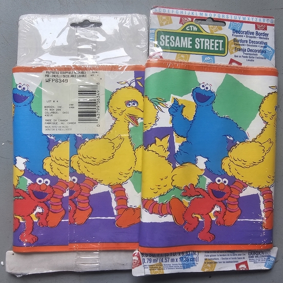 Sesame Street | Design | Vintage Sesame Street Wall Border | Poshmark